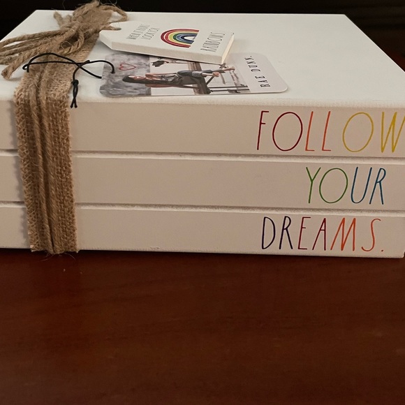Rae Dunn | Accents | Rae Dunn Wood Stack Books | Poshmark